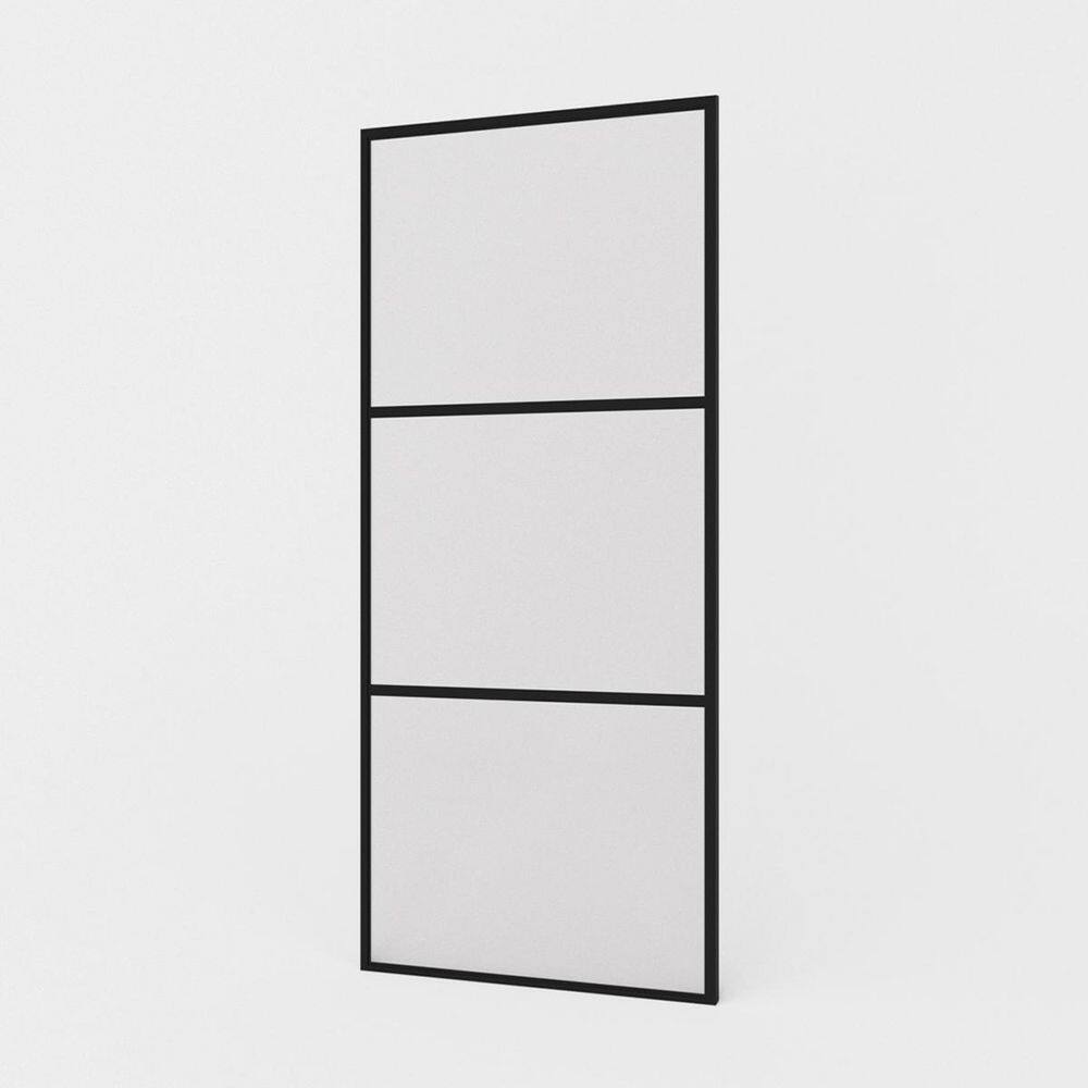 Sylanor Nyssa 34 in. W x 72 in. H Framed Fixed Shower Screen Door in ...