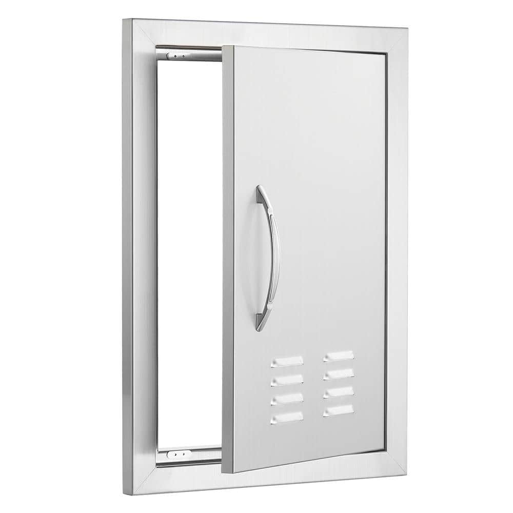 SVOPES Single Outdoor Kitchen Door 14 in. W x 20 in. H BBQ Access Door ...