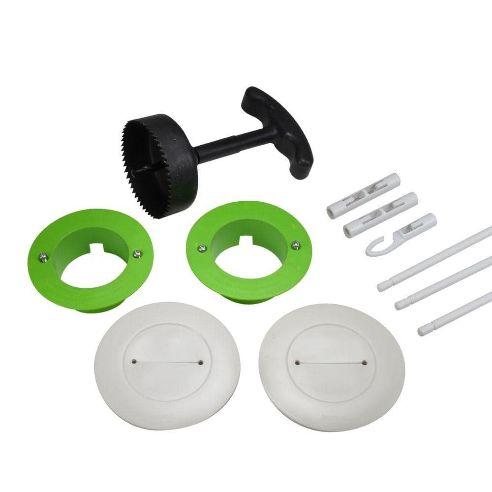 Wiremold Legrand Wall Grommet Kit CMK60 - The Home Depot