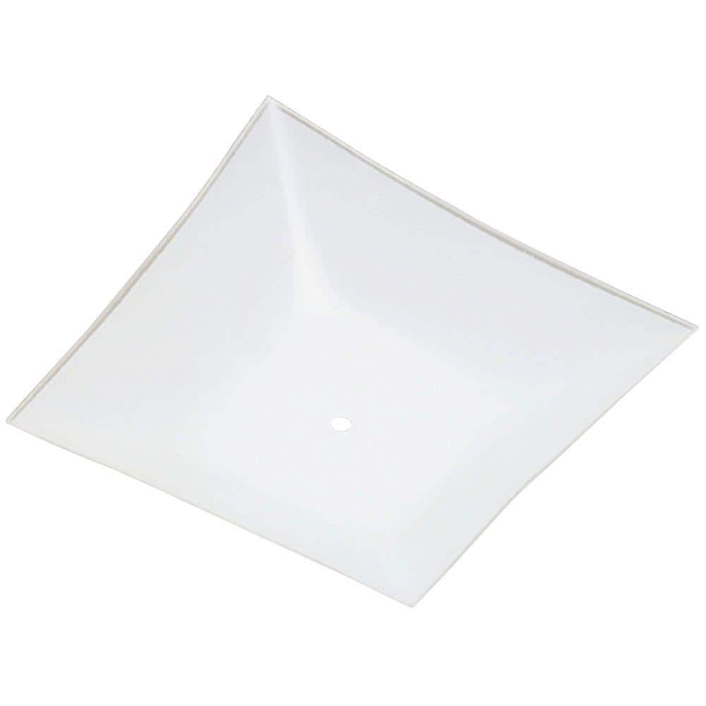 Westinghouse 1-1/2 in. Square White Diffuser with 12 in. Width 8172000 ...