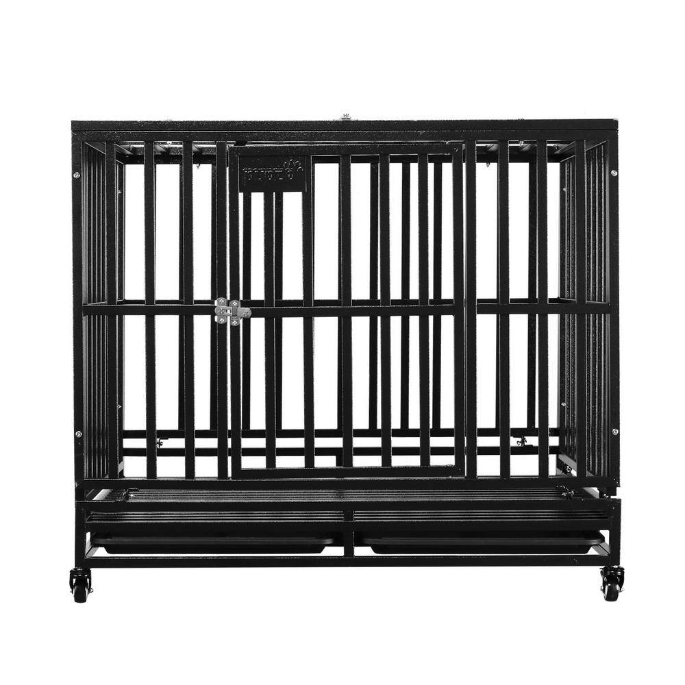 cenadinz Brown flat-topped square tube pet cage H-PP-DC020 - The Home Depot