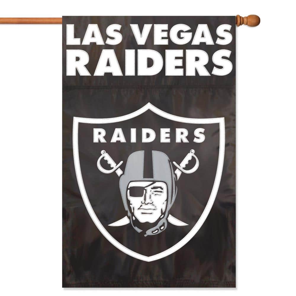 Party Animal, Inc. Oakland Raiders Applique Banner Flag AFRA - The Home ...