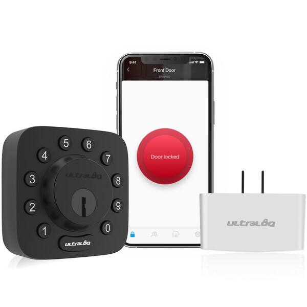 Ultraloq U-Bolt 5 in 1 Bluetooth Enabled and Keypad Smart Deadbolt Door ...