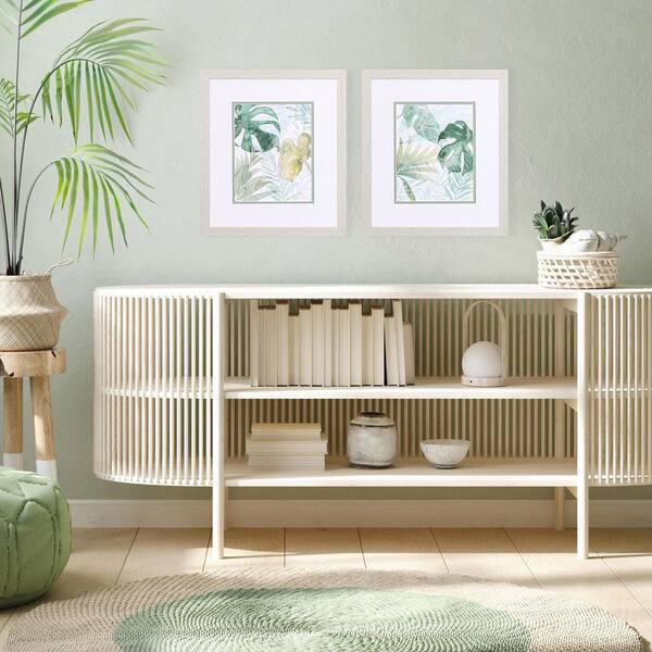 Paragon Popp 2 Piece Framed 2 Piece Nature Art Print 16 in. x 14 in ...