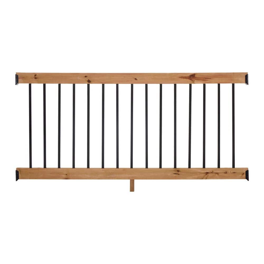 ProWood 36 in. H x 72 in. W Pressure-Treated Cedar-Tone Pine Wood Deck ...