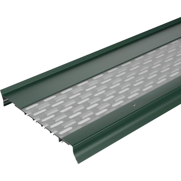 WATERLOCK Goldguard [5 in. x 50 ft.] Gutter Guard for 5 in. K-Style and ...