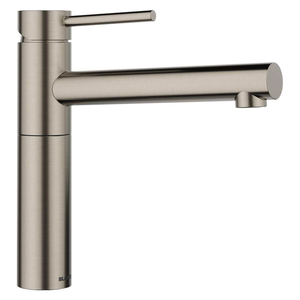 Blanco Alta II 1 Handle Bar Faucet in Satin Platinum 443258 - The Home ...