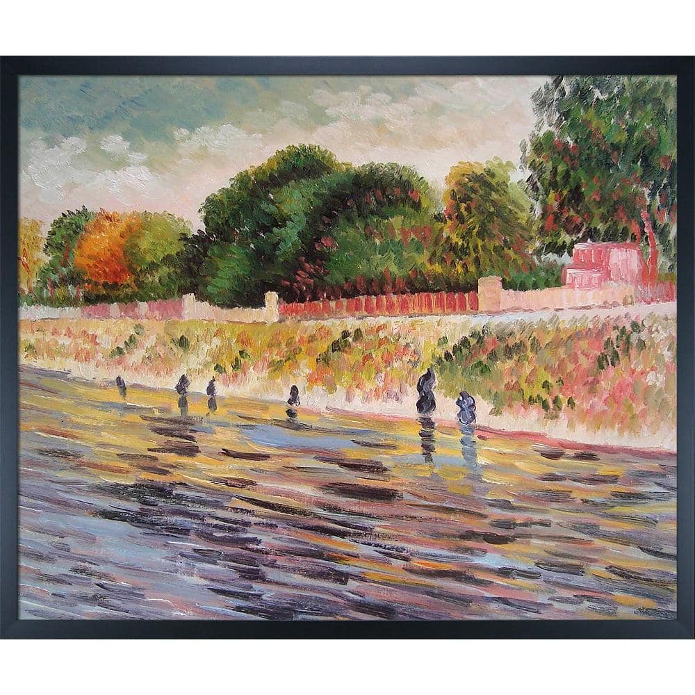 LA PASTICHE Banks of the Seine May-June by Vincent Van Gogh Studio ...