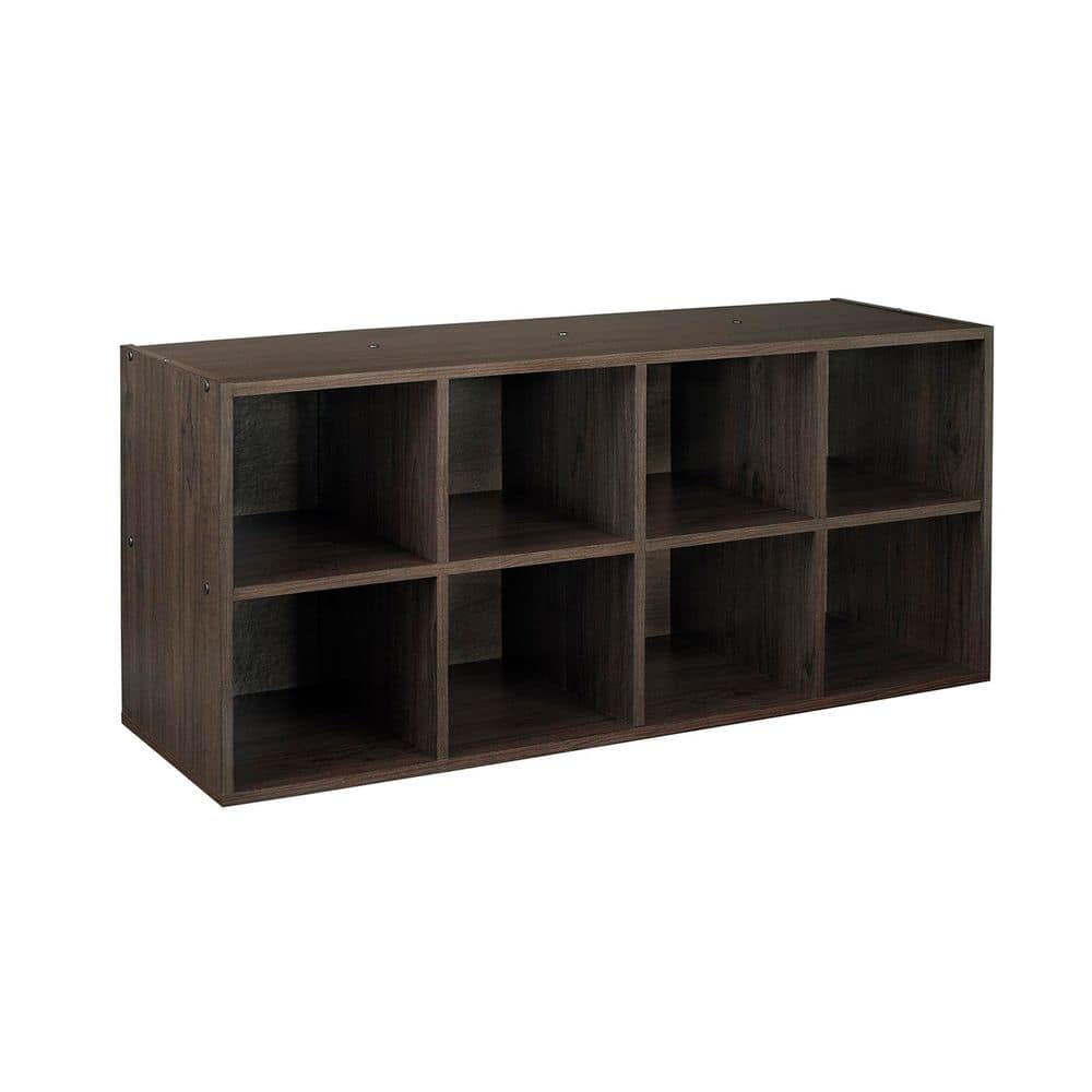 ClosetMaid Stackable 16 in. H x 36 in. W x 11.61 in. D Espresso ...