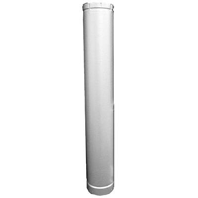 Speedi-Products 4 in. x 24 in. B-Vent Round Pipe-BV-RP 424 - The Home Depot
