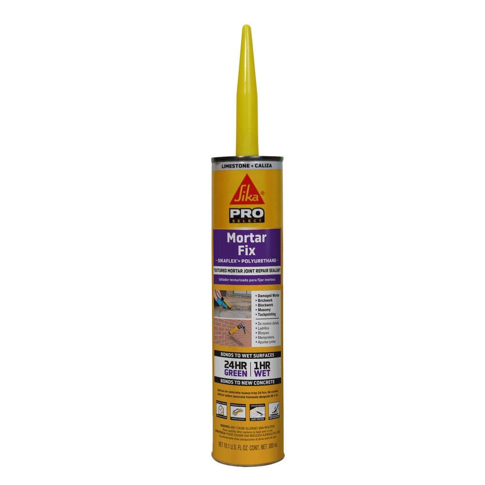 Sika 10.1 fl. oz. Sikaflex Mortar Fix Textured Joint Repair ...
