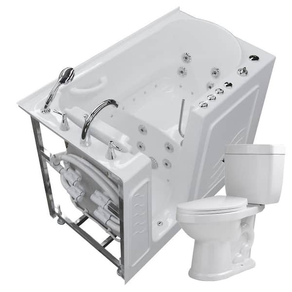 Reviews for Universal Tubs HD Series 53 in. x 26 in. Left Drain Walk-in ...