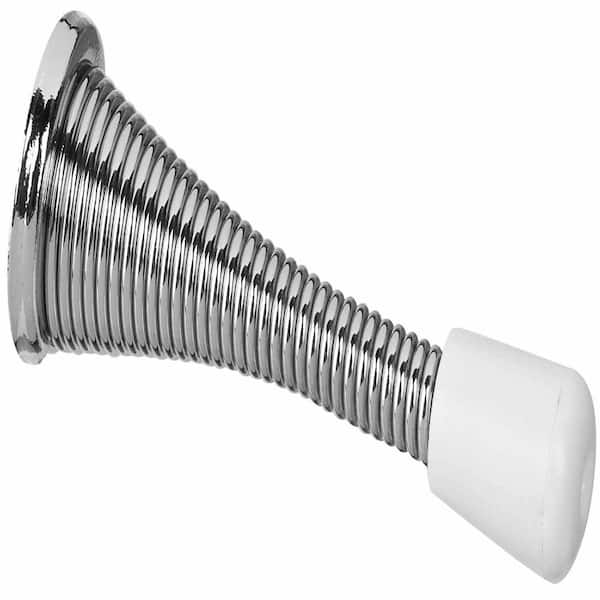 Stanley-National Hardware Residential Polished Chrome Spring Door Stop ...