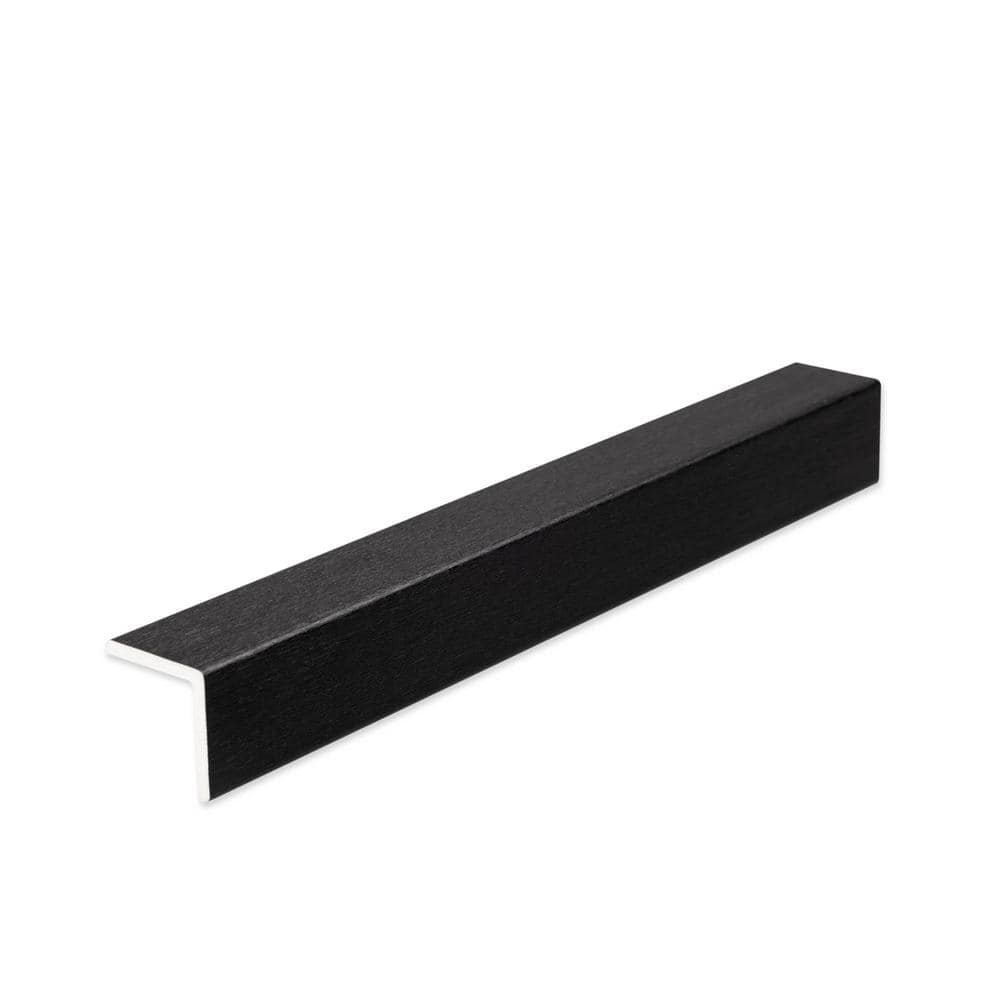 1 in. x 1 in. x 8.5 ft Easy DIY Install Onyx WPC Corner Edges for ...