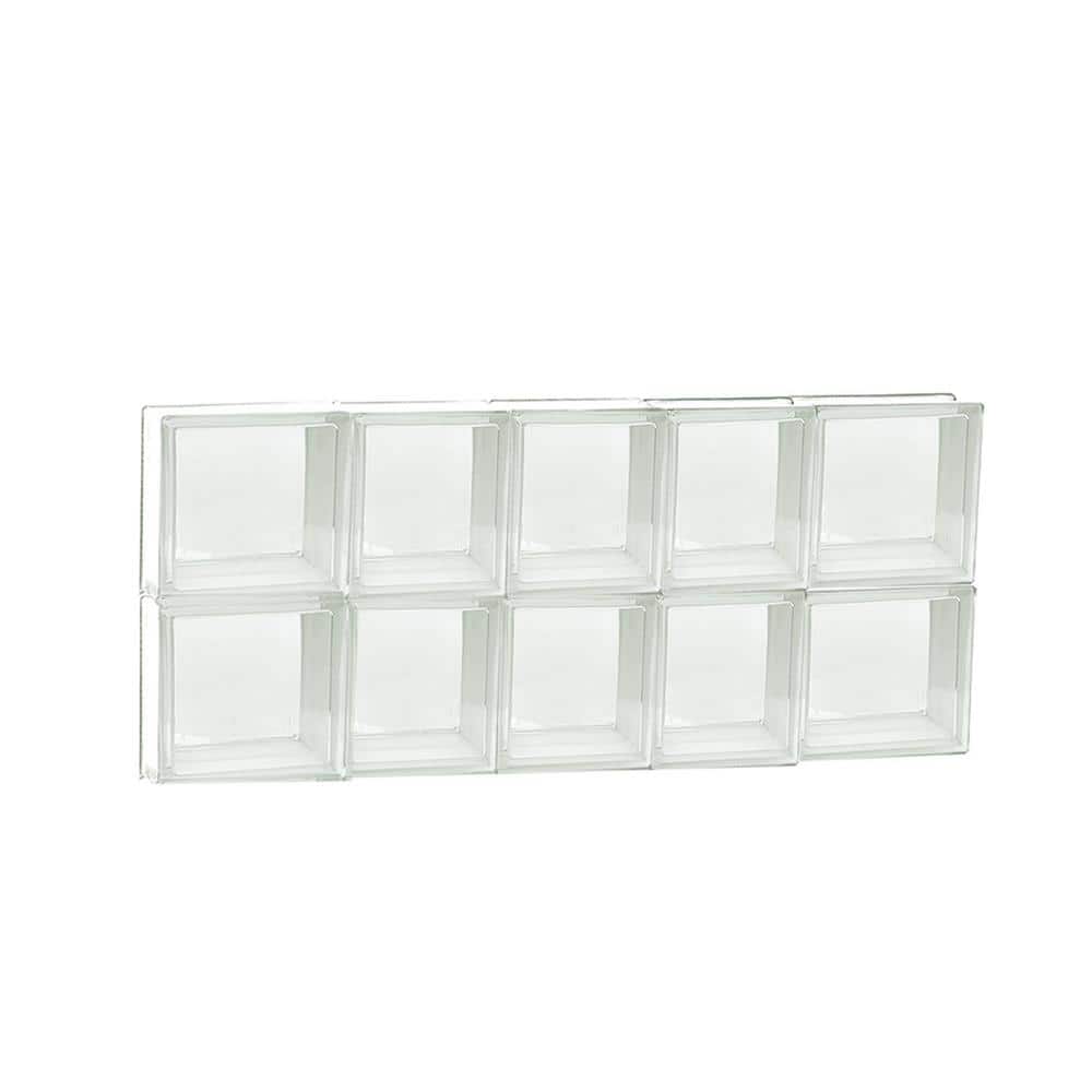 Clearly Secure 32.75 in. x 15.5 in. x 3.125 in. Frameless Non-Vented ...