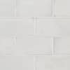 Jeffrey Court Blanco Rustico White 3 in. x 6 in. Glossy Ceramic Wall ...