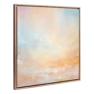 Kate and Laurel Sylvie Tonal Abstract Framed Canvas by the Creative ...