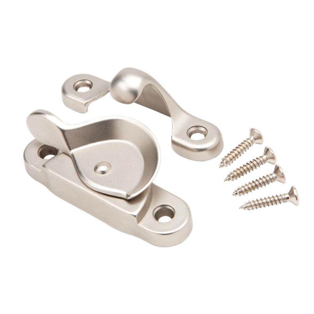 Reviews for Everbilt Satin Nickel Steel Window Sash Lock | Pg 1 - The ...