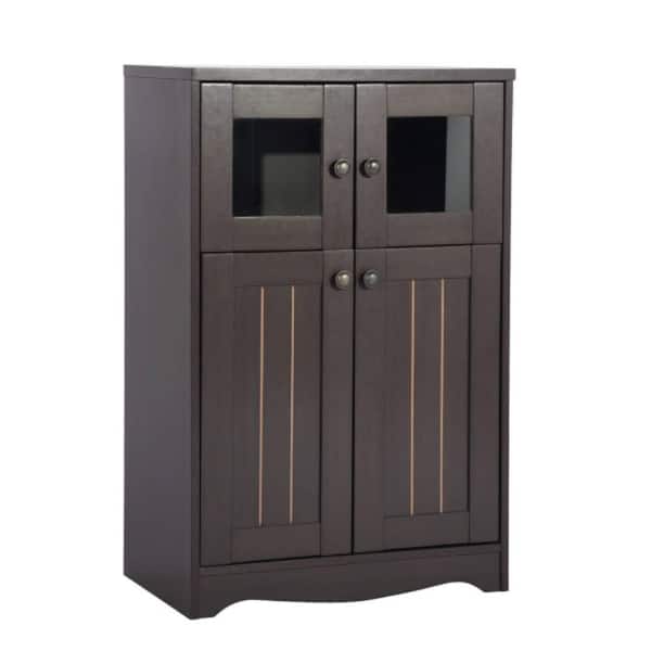 Brown Accent Storage Cabinets Storage Benches Cabinets C823-CABIN-BROW ...