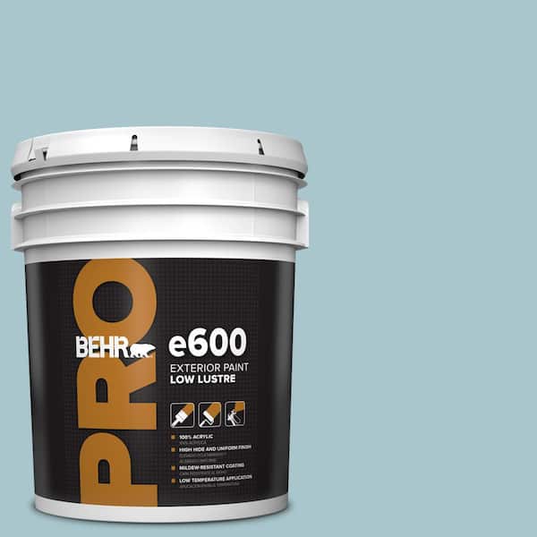 BEHR PRO 5 gal. #S450-3 Spring Storm Low Luster Exterior Paint PR62005 ...