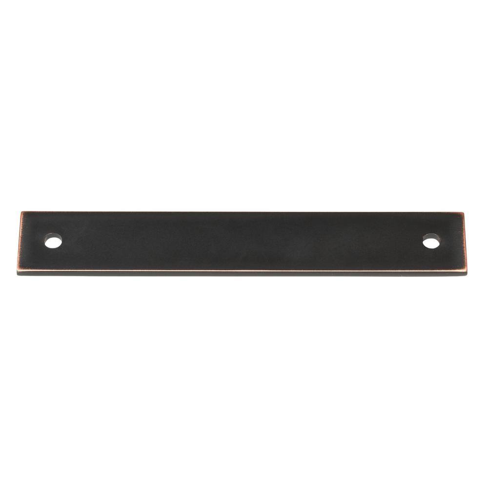 GLIDERITE 6 in. Squared Cabinet Backplate 5-1/16 in. Center to Center ...