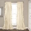 Lush Decor Reyna Juvy Ivory Room Darkening Window Panel - 95 in. x 54 ...