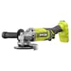 RYOBI ONE+ 18V Cordless 4-1/2 in. Angle Grinder (Tool Only) PCL445B ...