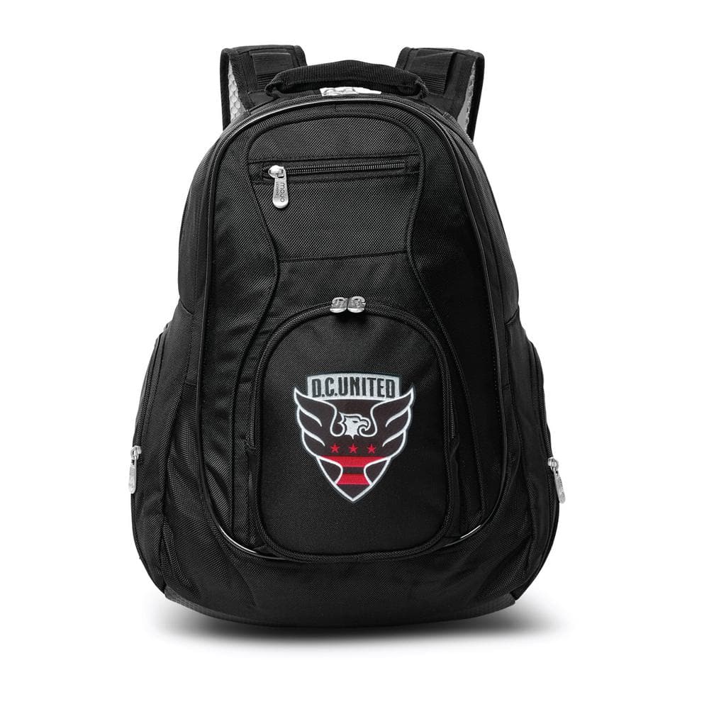 Mojo D.C. United 19 in. Black Premium Backpack MSDCL704 - The Home Depot
