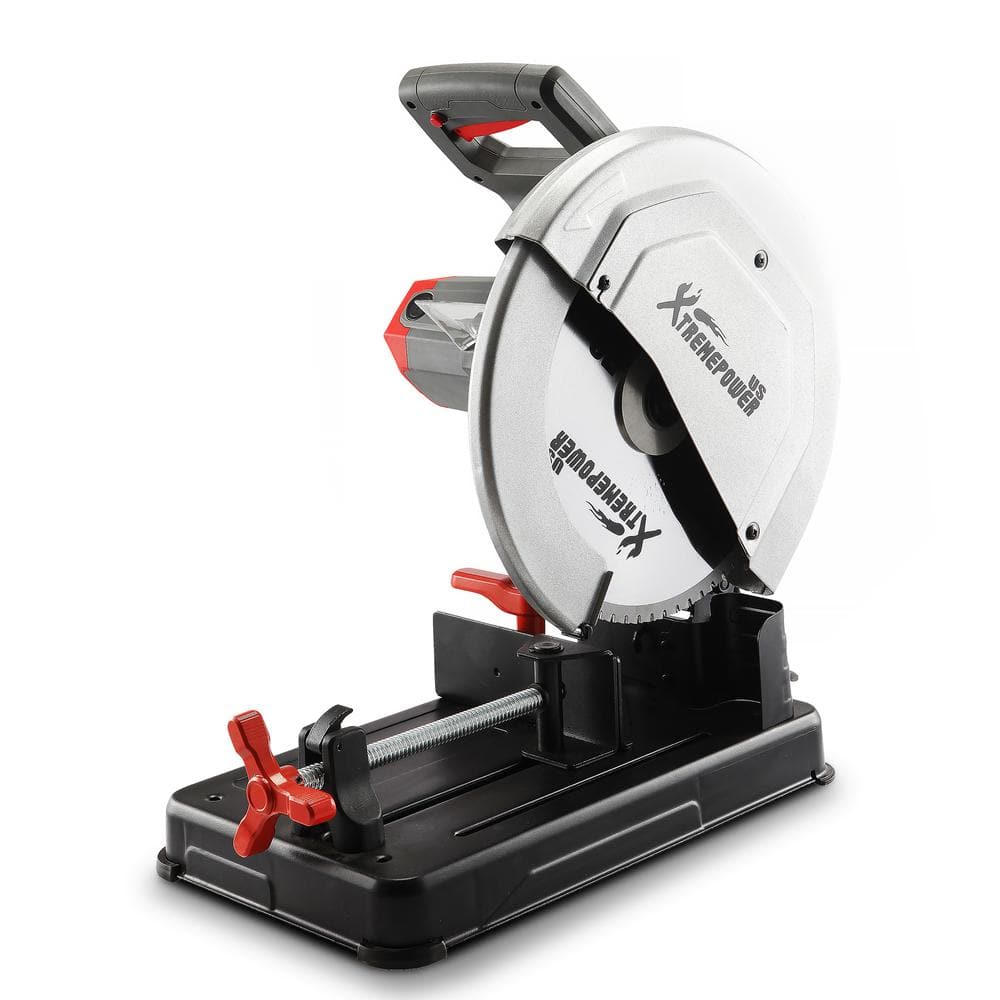 XtremepowerUS 14 in. Chop Saw 15 Amp Cut Saw Professional Graded Power ...