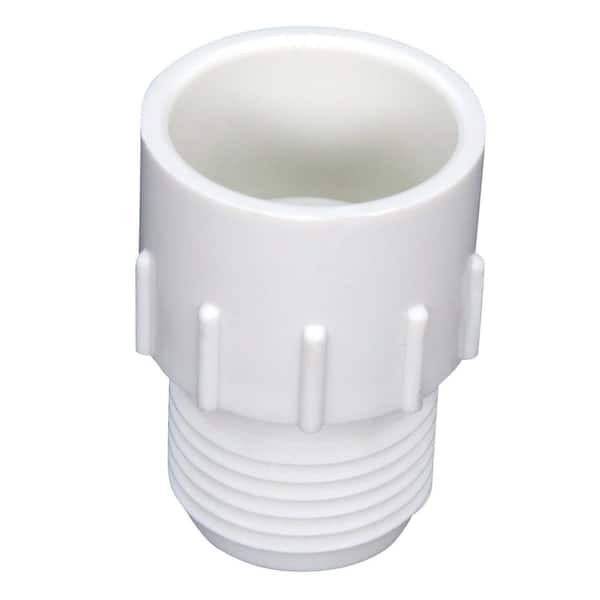 Apollo 3/4 in. Slip PVC x 3/4 in. MHT Male PVC Adapter AISLMHT34 - The ...