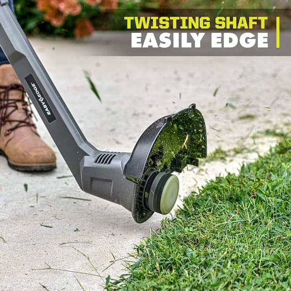 RYOBI ONE 18V 10 in. Cordless Battery String Trimmer Edger with 2.0 Ah Battery and Charger PCLST01K
