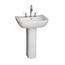 Barclay Products Caroline 450 17-3/4 in. Wall Hung Sink in White 4-2001WH - The Home Depot