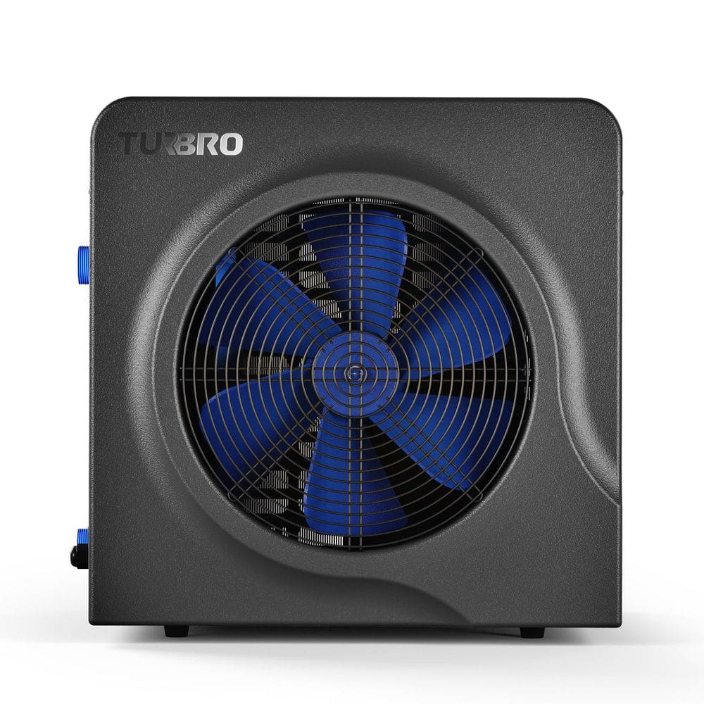 TURBRO 18,000 BTU Swimming Pool Heat Pump, Electric Pool Heater for ...