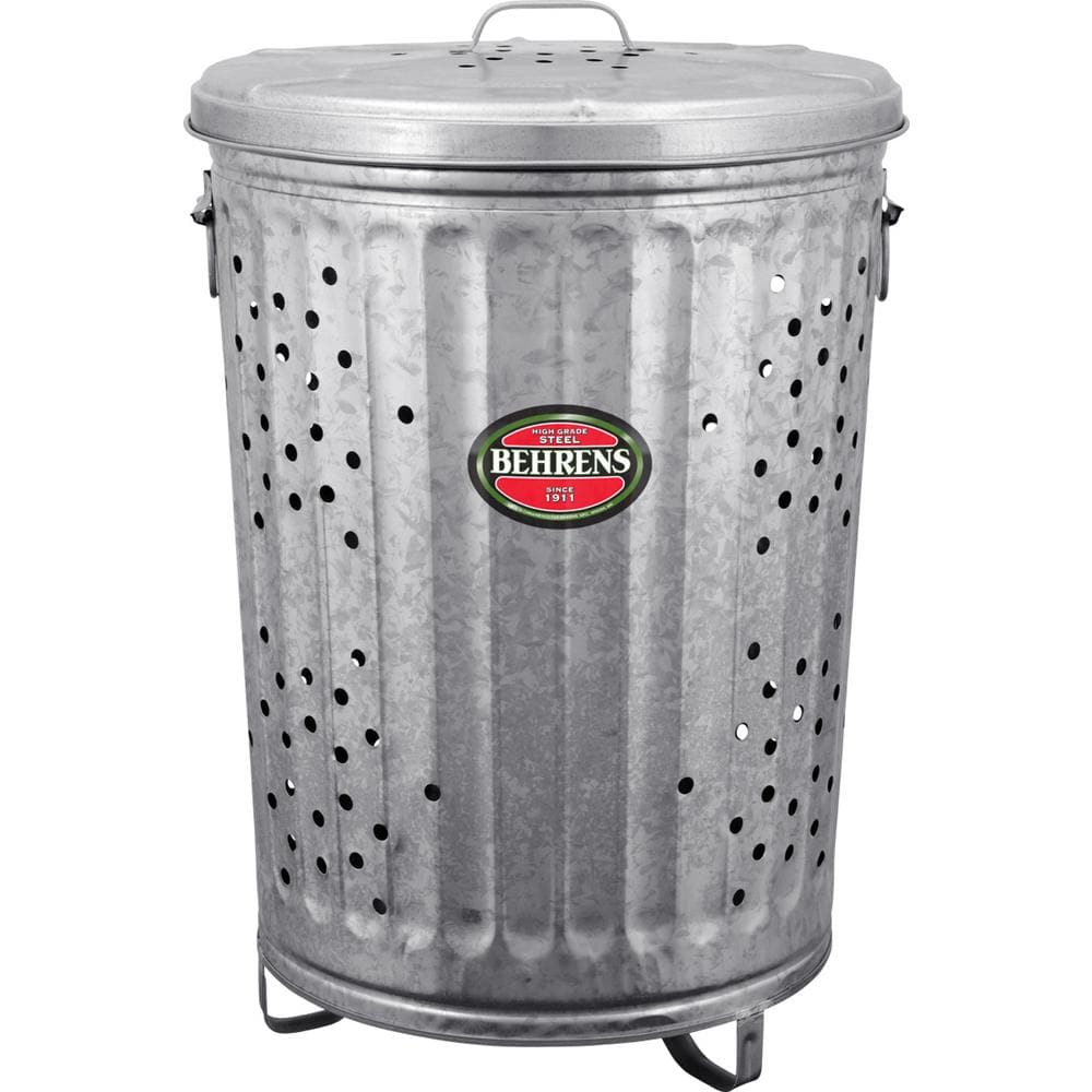 Behrens 20 Gal. Galvanized Steel Rubbish Burner/Composter-RB20X - The ...