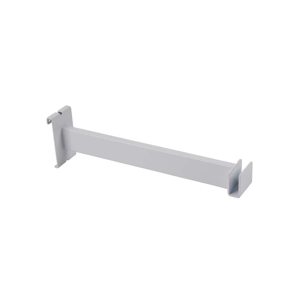 Reviews for Econoco 12 in. White Bracket for Rectangular Hangrail (Pack ...