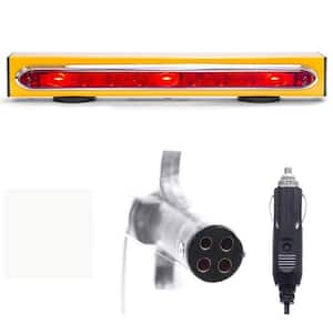 PartsMT Wireless Trailer Tow Lights-Magnetic Mount-65 Feet Range-4 Pin ...