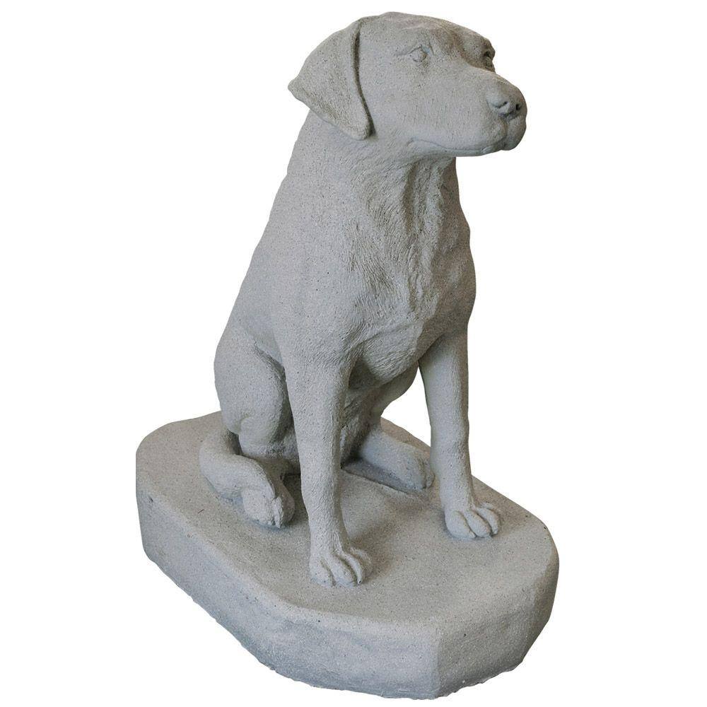 Emsco Granite Resin Labrador Statue 2303-1 - The Home Depot