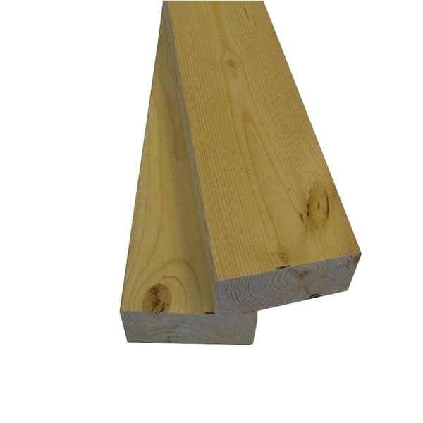 Potlatch 2 in. x 4 in. x 92 5/8 in. #2 Premium Grade Whitewood Stud ...