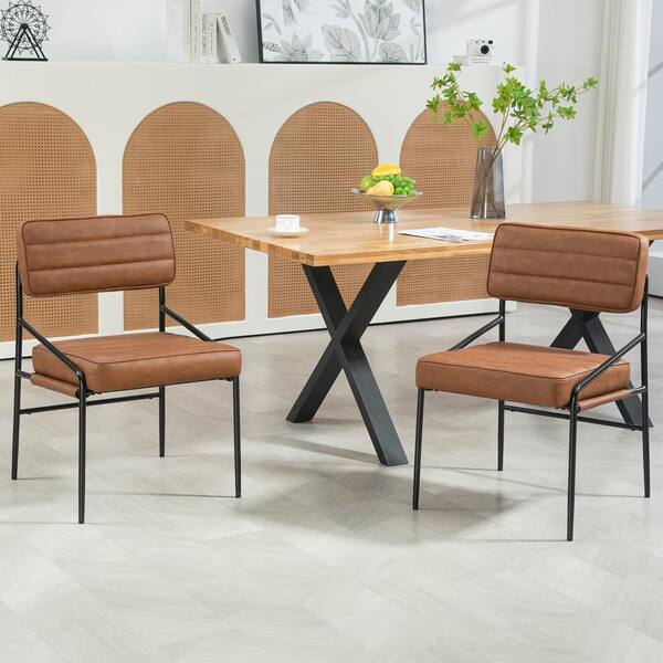Iron leg dining chair store