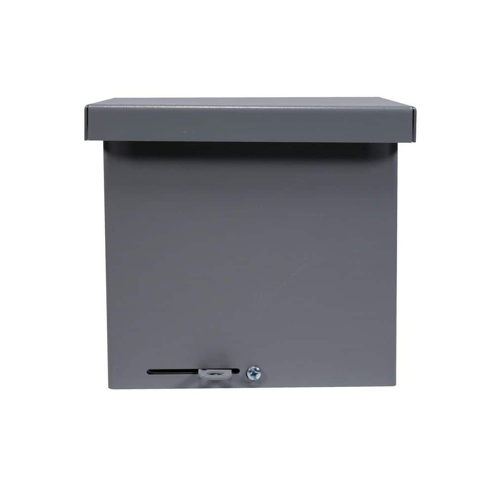 Southwire 6 in. W x 6 in. H x 4 in. D NEMA 3R Carbon Steel Outdoor ...