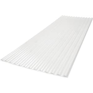 White - Plastic Roof Panels - Roof Panels - The Home Depot