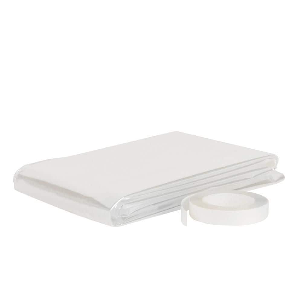 M-D Building Products 84 in. x 110 in. Shrink and Seal Patio Window Kit ...