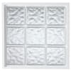 Hy-Lite 42 in. x 42 in. Acrylic Block Fixed Vinyl Window in White ...