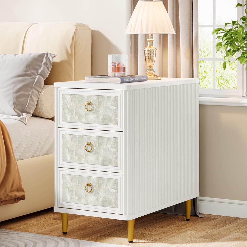White nightstand in store store