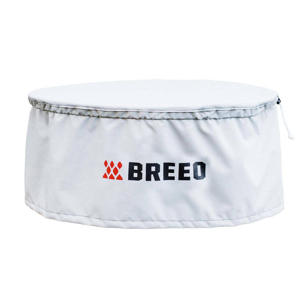 Breeo X Series 24-Fire Pit Cover-Weather-Resistant and Debris ...
