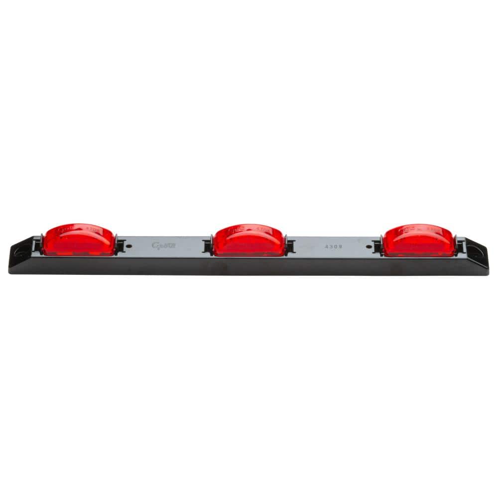 Grote SuperNova LED Light Bar-Red 49182 - The Home Depot