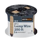 Southwire 100 ft. 18/2 Brown Stranded CU SPT-1 Lamp Wire 55680801 - The ...