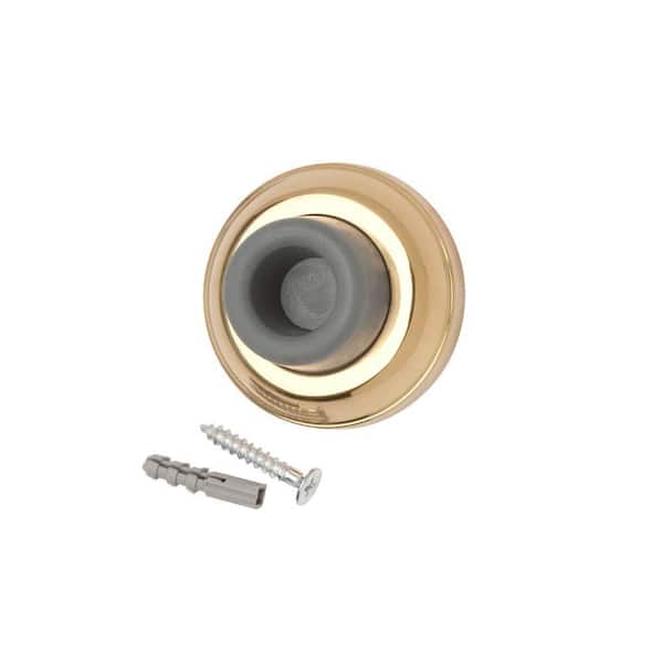 Everbilt Brass Wall Door Stop 44935 - The Home Depot