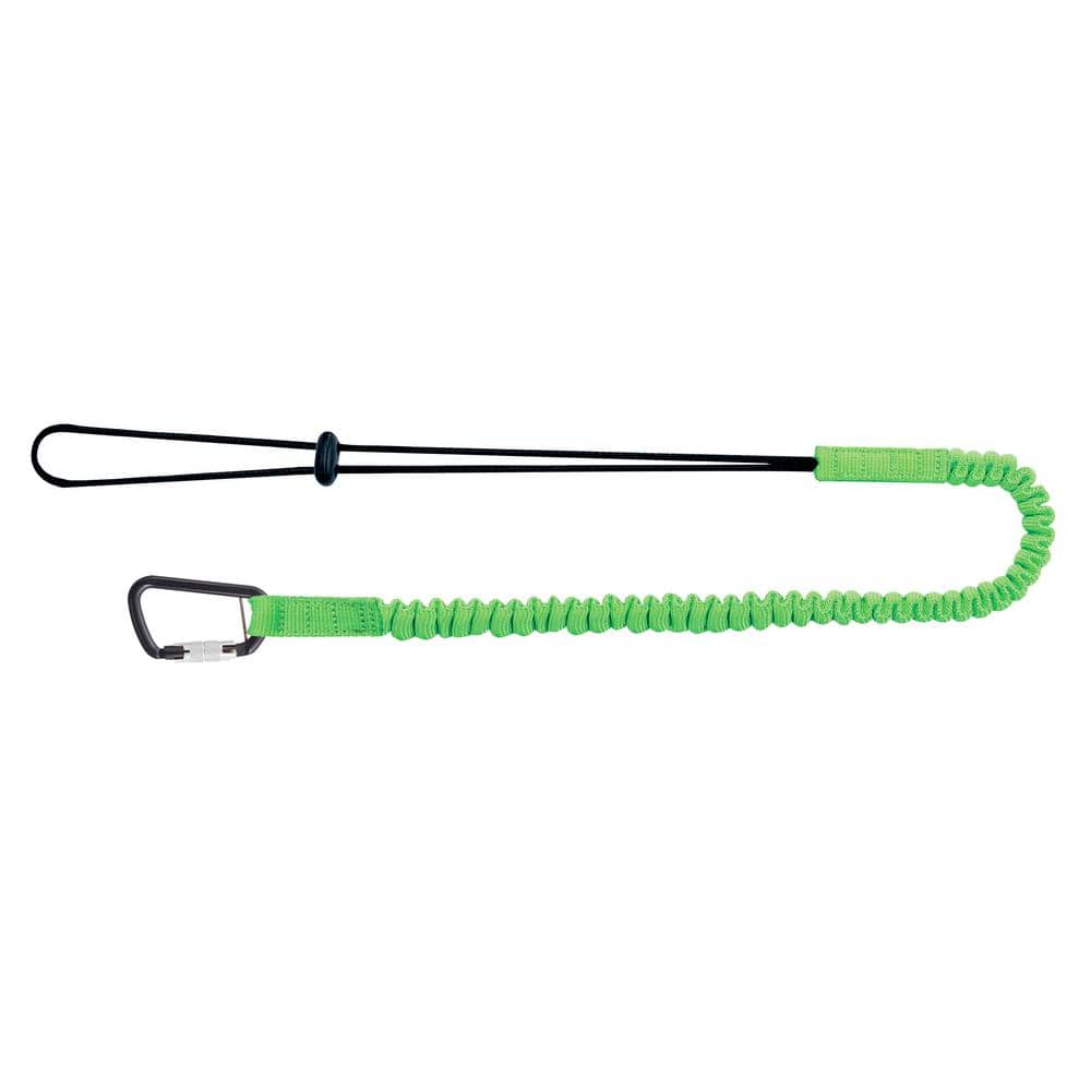 MAXIMUM SAFETY Hi-Vis Single Leg Tool Lanyard MX533-100011 - The Home Depot