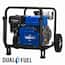 DUROMAX 212cc 2 in. Dual Fuel Semi-Trash Water Pump XP652WX - The Home ...
